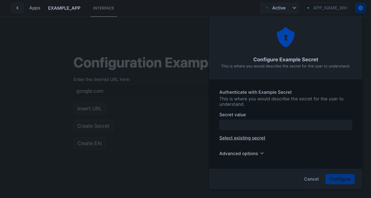 Using Requests to Access External Endpoints in a Native App