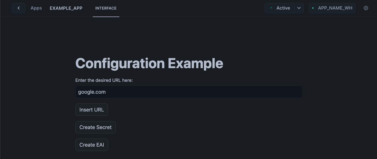 Using Requests to Access External Endpoints in a Native App